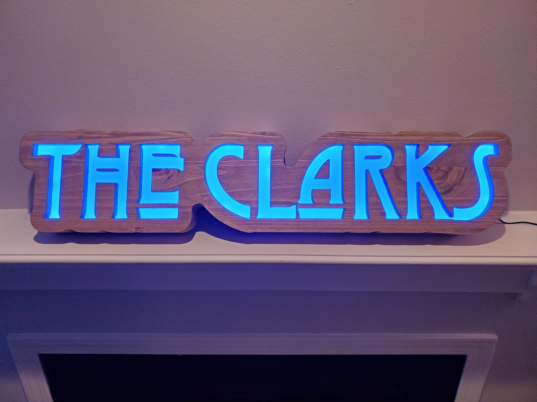 Custom Wooden LED Signs, LED Sign, Custom Wood Sign, LED Art, Wall Art ...