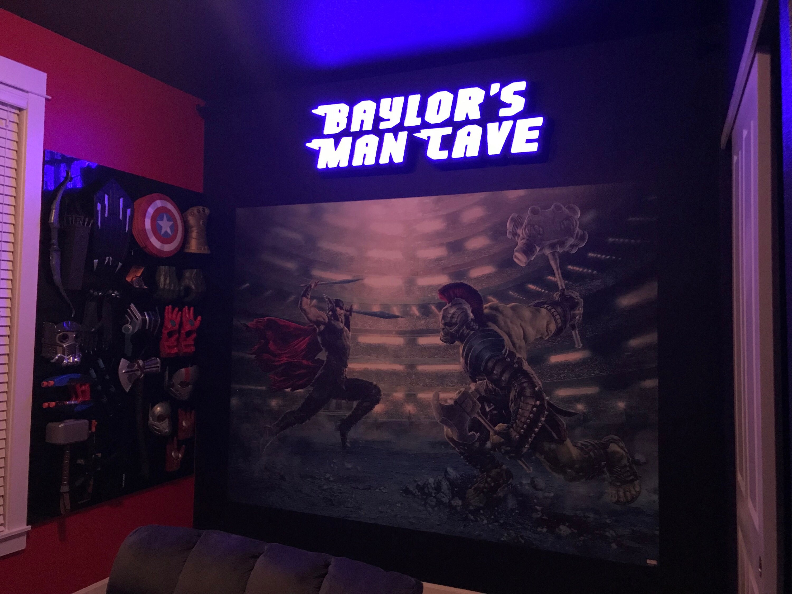 Custom Wooden LED Signs, LED Sign, Custom Wood Sign, LED Art, Wall Art ...