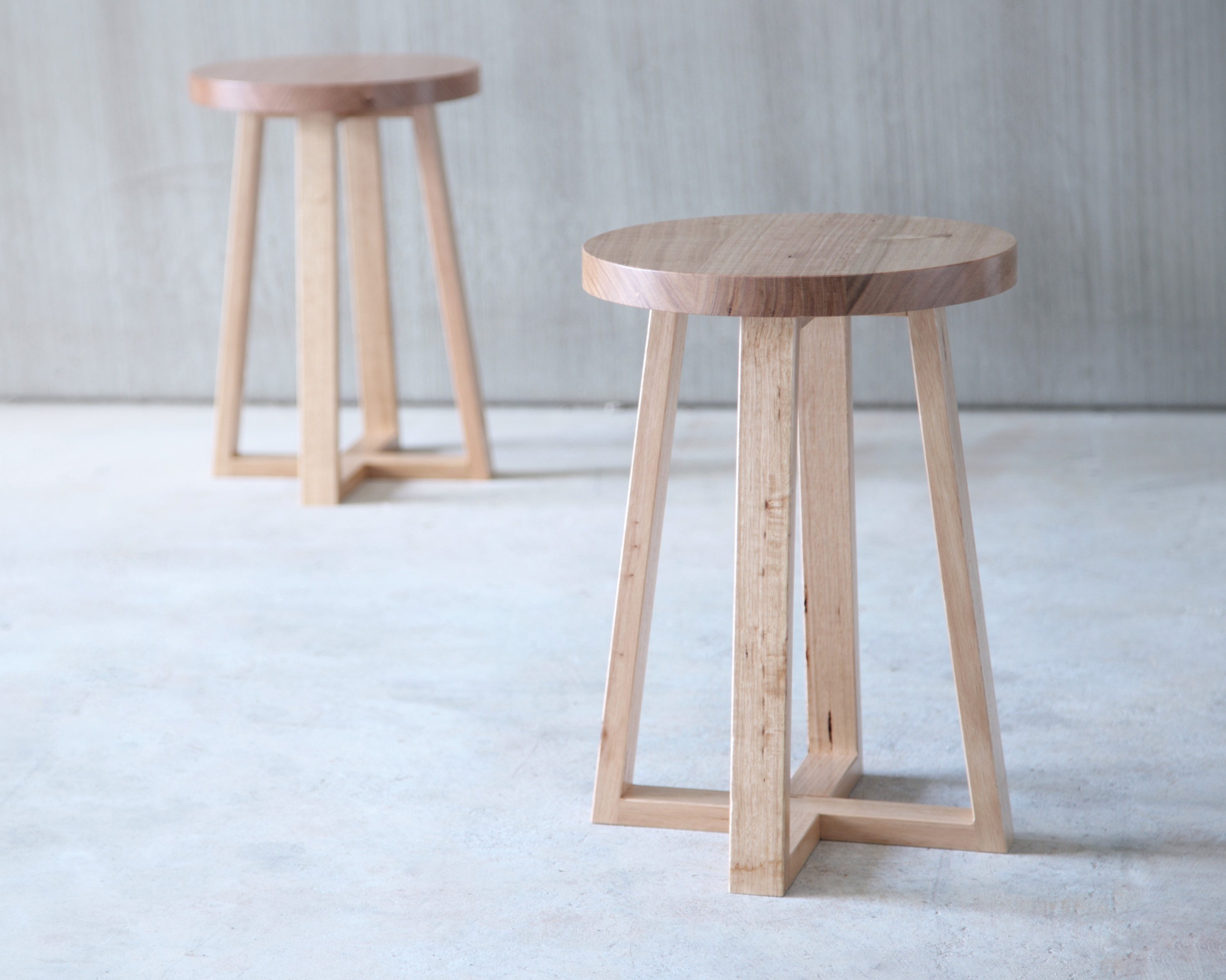 Round Side Table | Wooden Stool | Bedside Table - Etsy