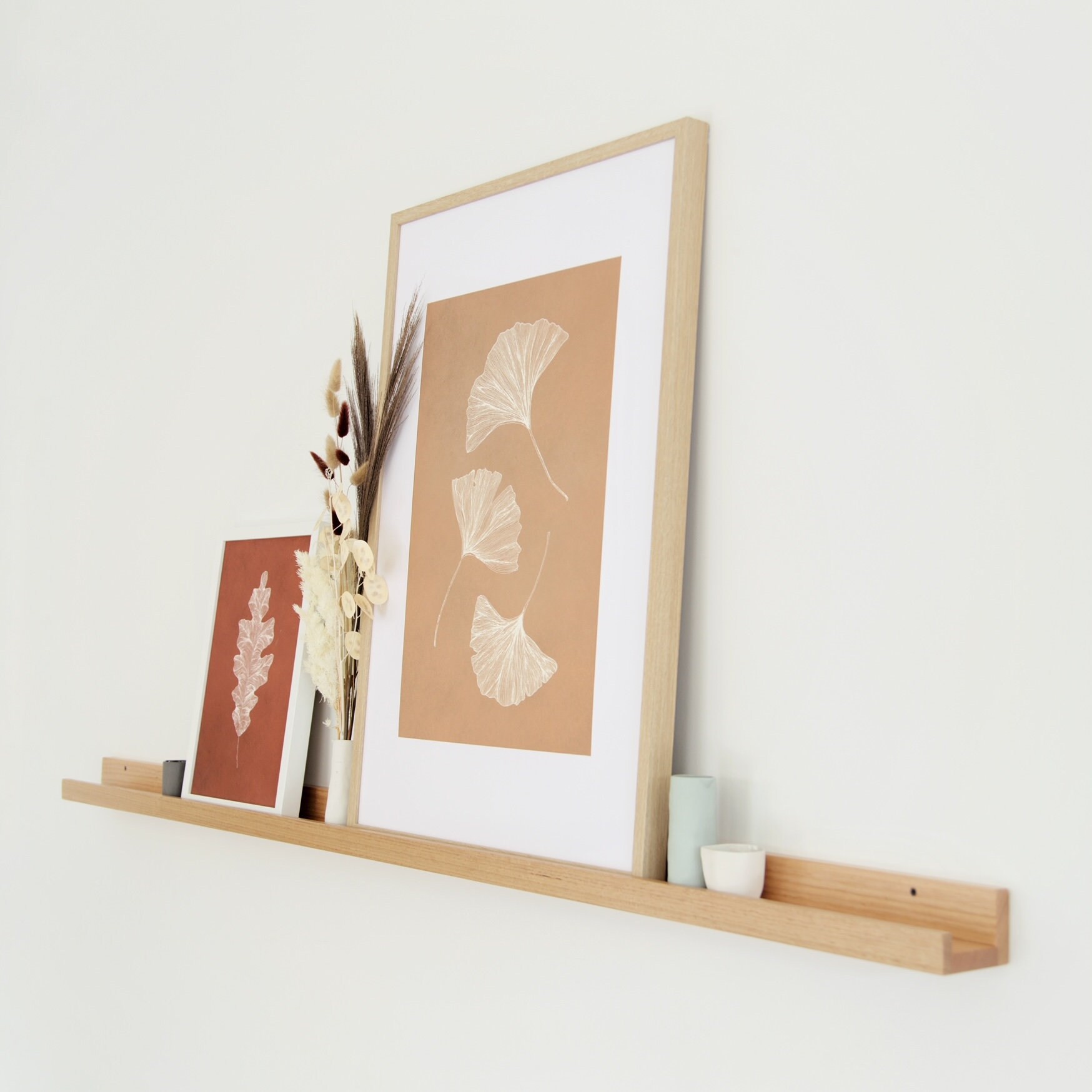 Gallery Ledge | Long Picture Ledge | Narrow Floating Shelf - Etsy Australia