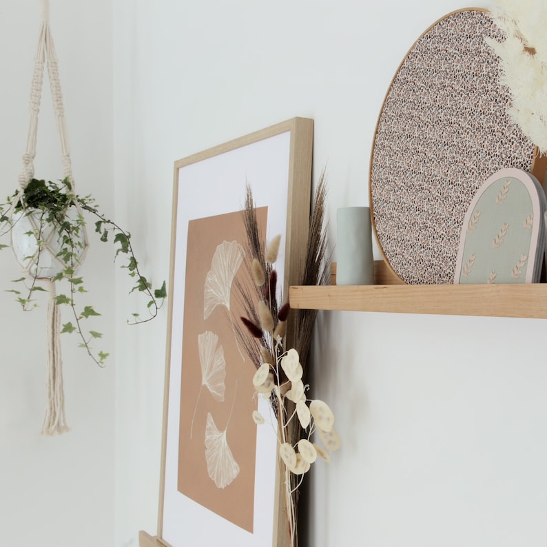 Gallery Ledge Long Picture Ledge Narrow Floating Shelf - Etsy Australia