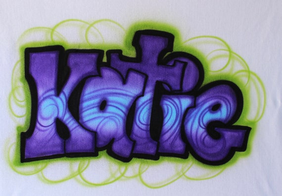 The Name Katie In Graffiti