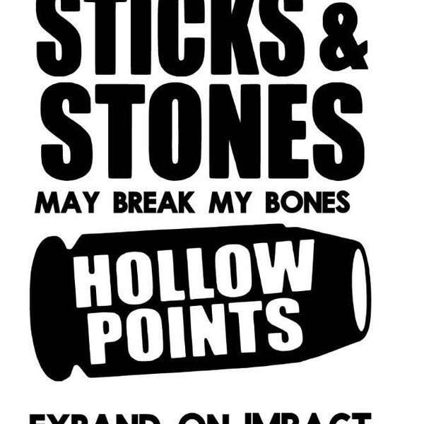 Sticks and Stones Svg - Etsy