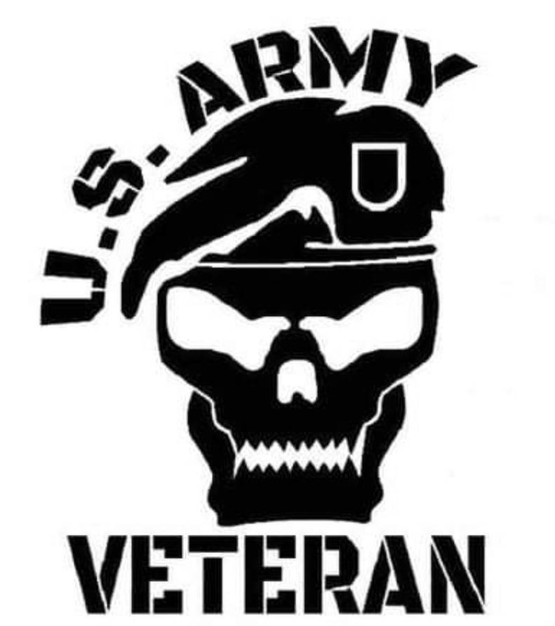 U.S Army Veteran Decal Choice of Size and Color - Etsy Canada