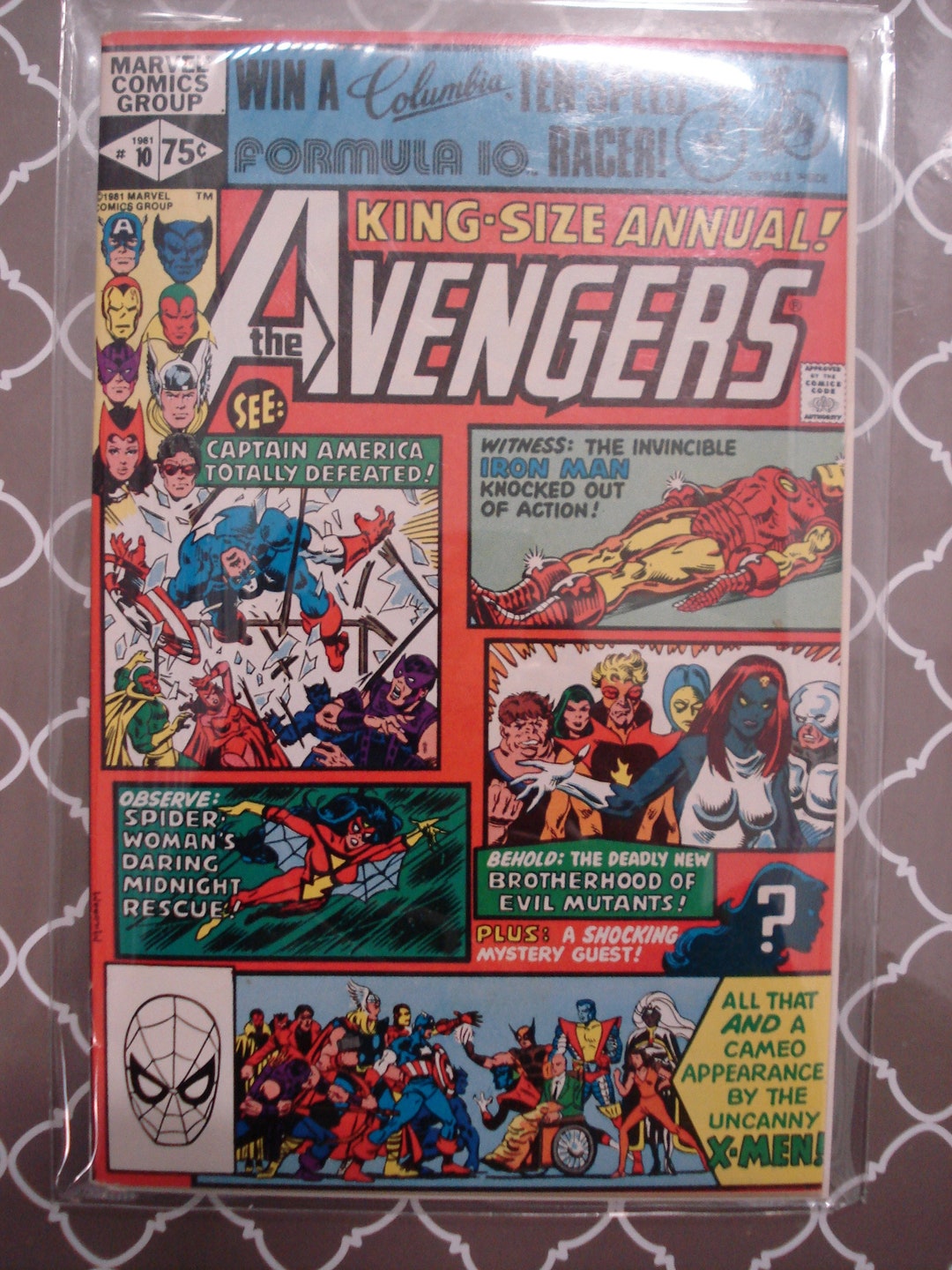 Avengers Annual 10 Marvel 1981 first Appearance of Rogue & - Etsy