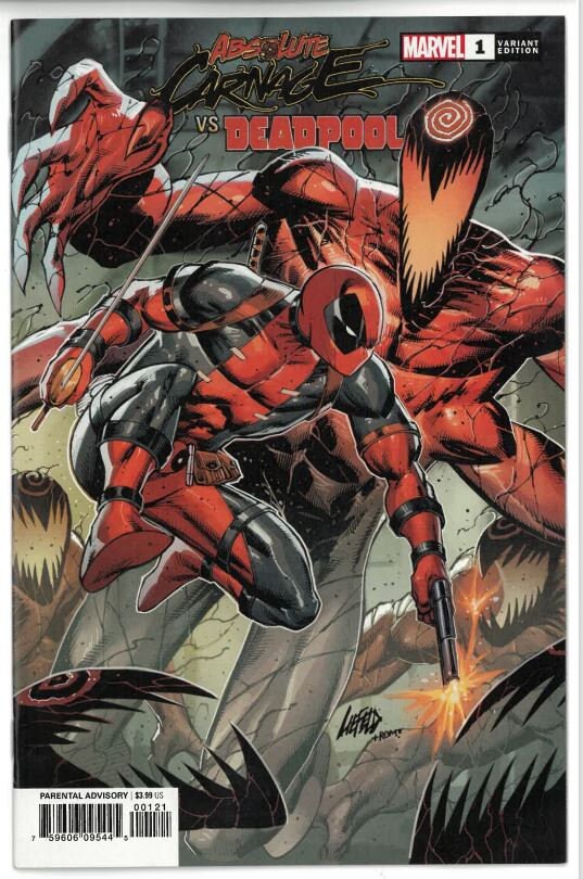 Absolute Carnage Vs Deadpool #1 October 2019 - Etsy