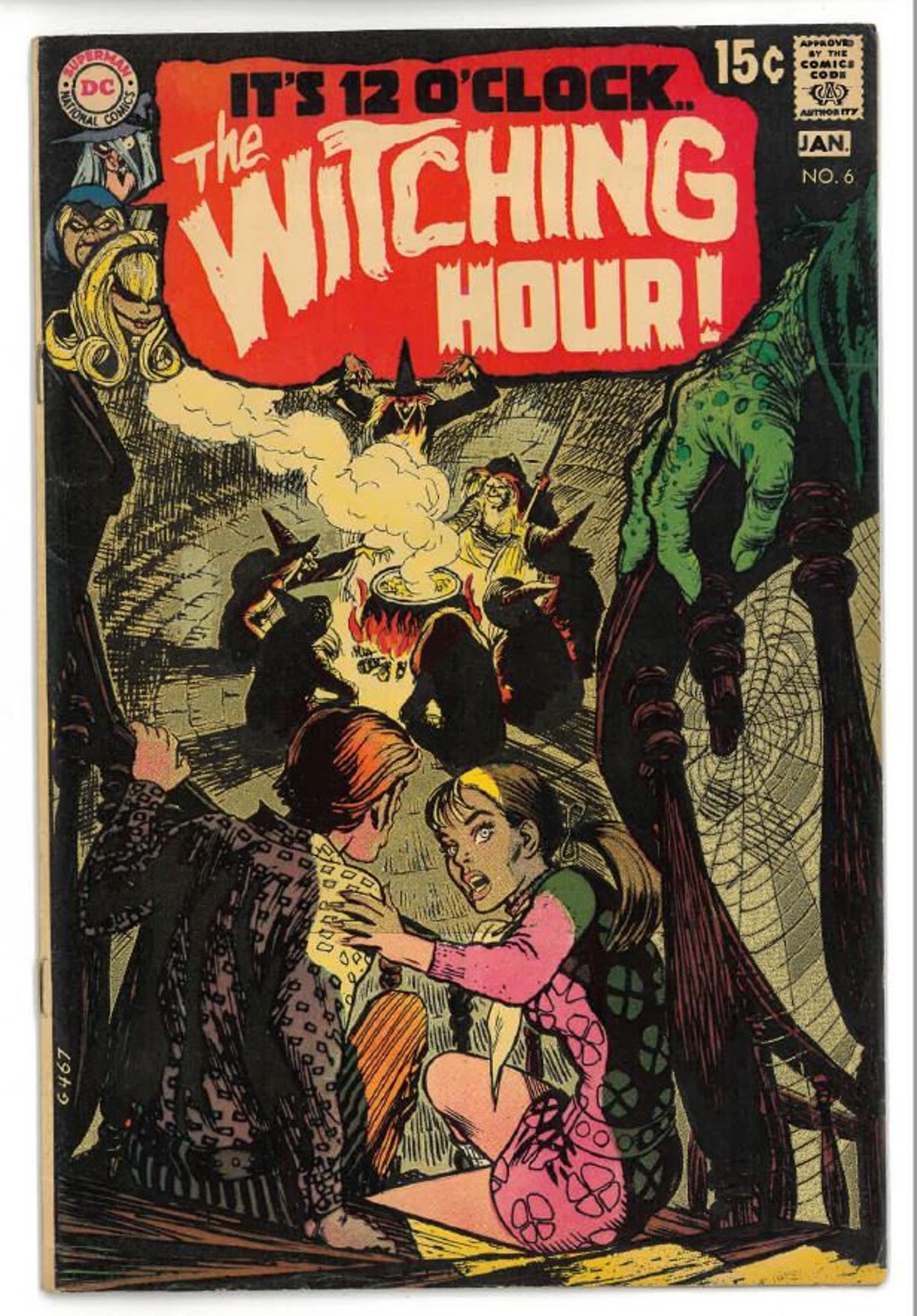 It's 12 O'clock the Witching Hour #6 January 1970 - Etsy
