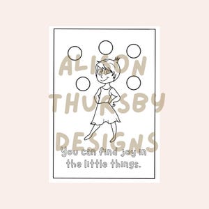 Inside Out 'joy' Printable Colouring Page. Alison Thursby Designs ...