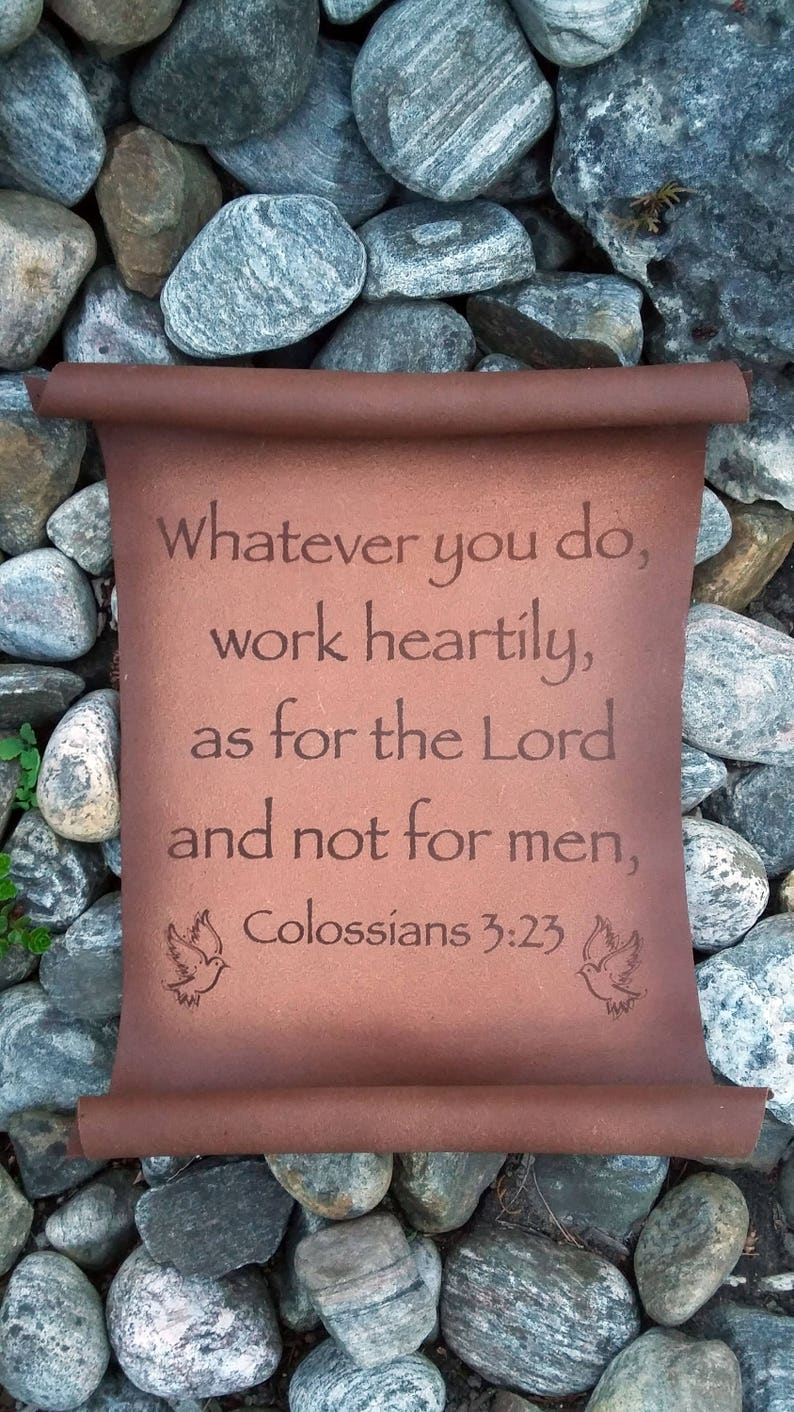 Medium Personalized Genuine Leather Antiqued Scroll - Etsy