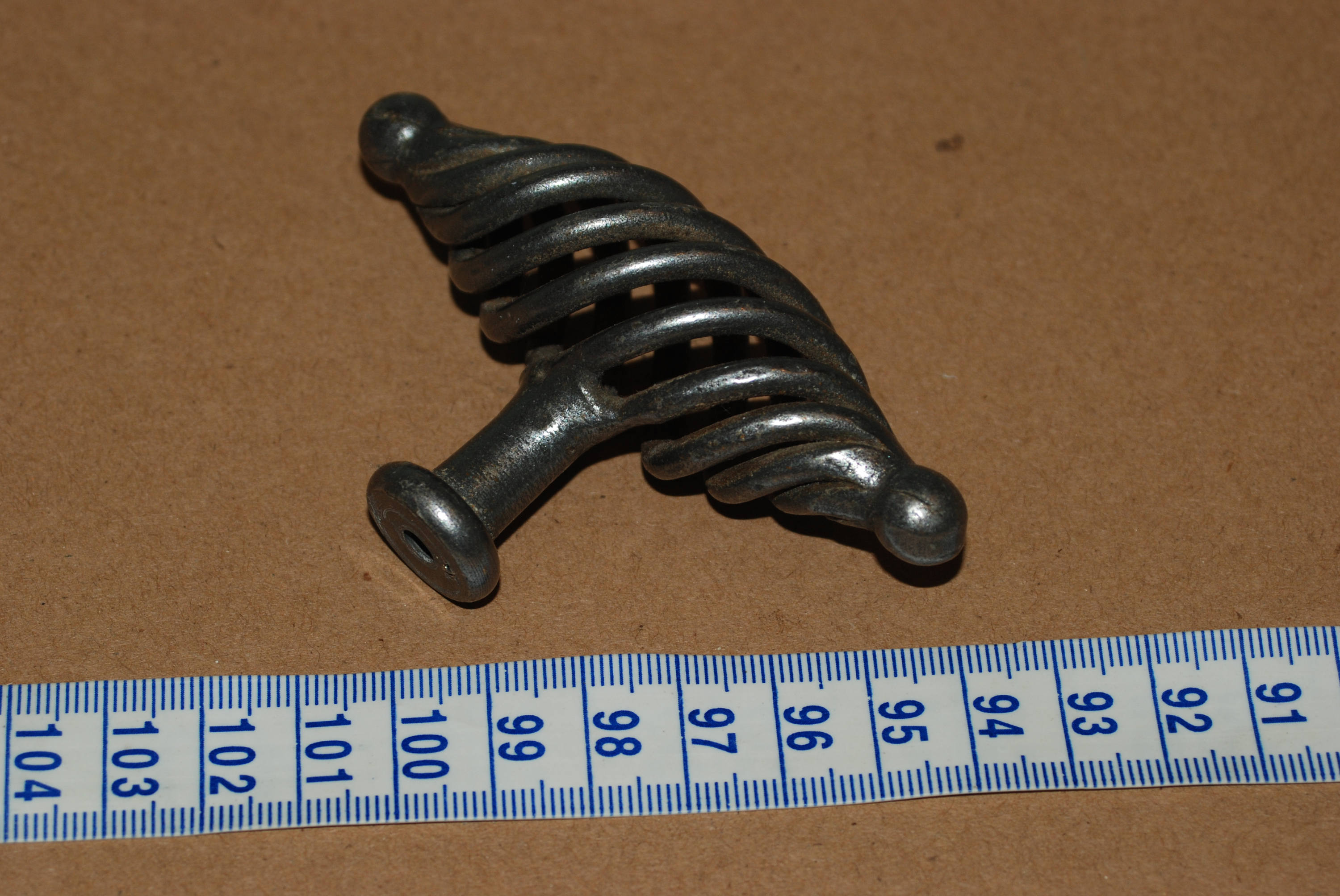 Ornate Spiral Metal Handles - Etsy