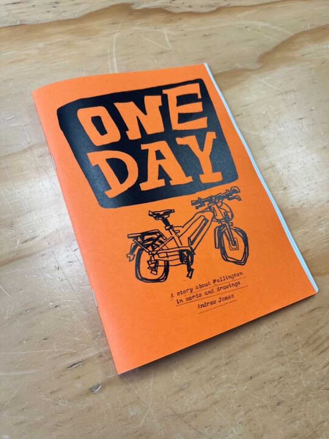 One Day A Story About Wellington in Words and Pictures zine - Etsy