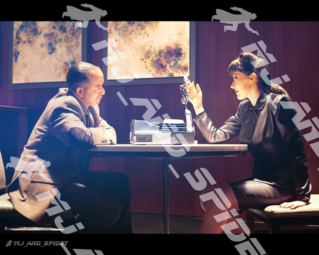 Blade Runner - Rachael and Deckard Voight-kampff Test - 13 - Digital ...