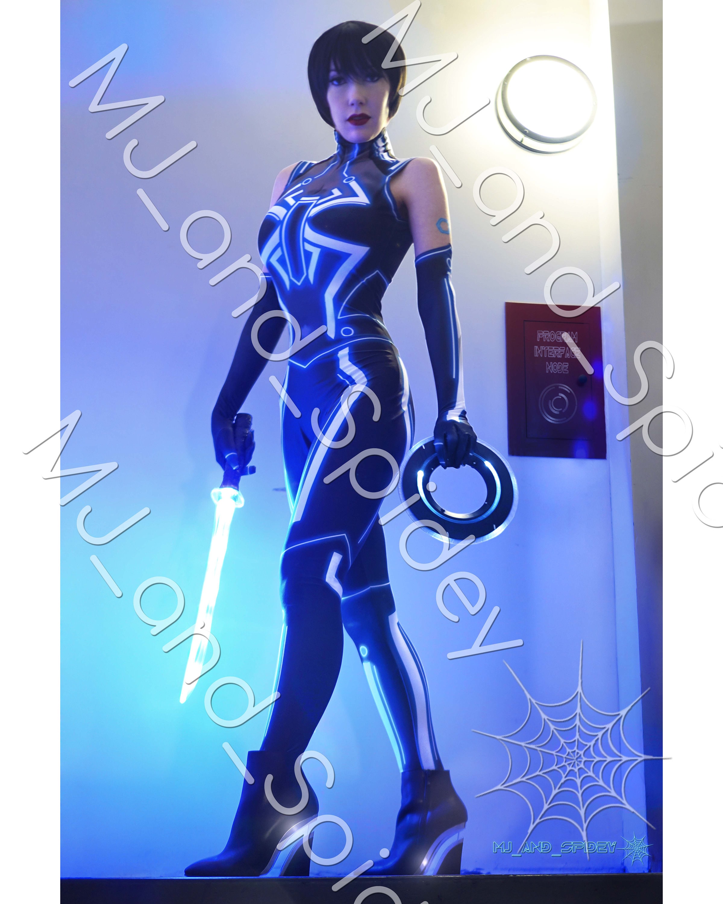 Sci-fi - Mary Jane Watson - Quorra of TRON Legacy - 1 - Cosplay Print ...