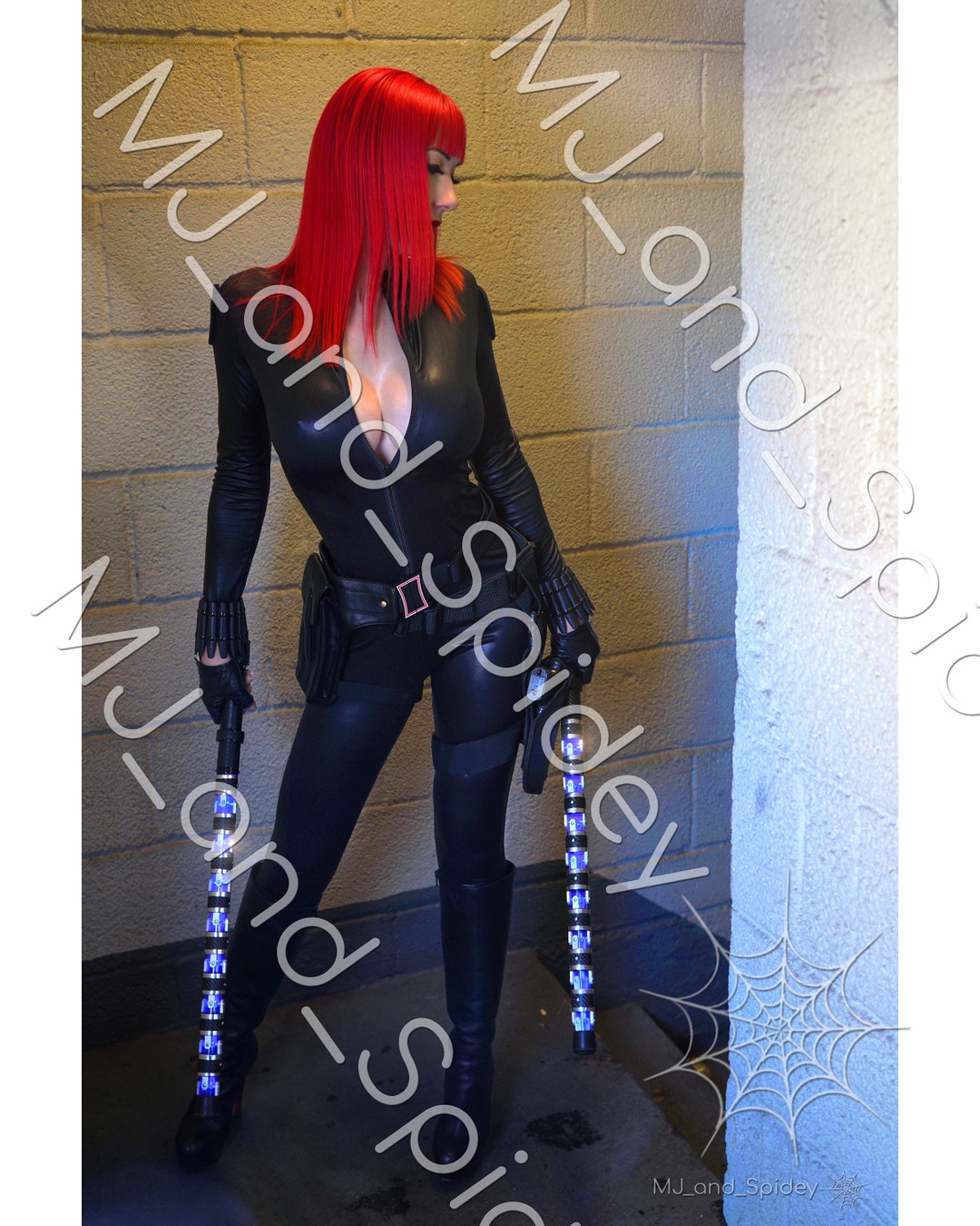Marvel Avengers Black Widow 9 Digital Cosplay Image mj_and_spidey, MJ ...