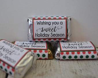 Christmas Candy Bar Wrapper. Fits Hershey's Bars. He Knows - Etsy Canada