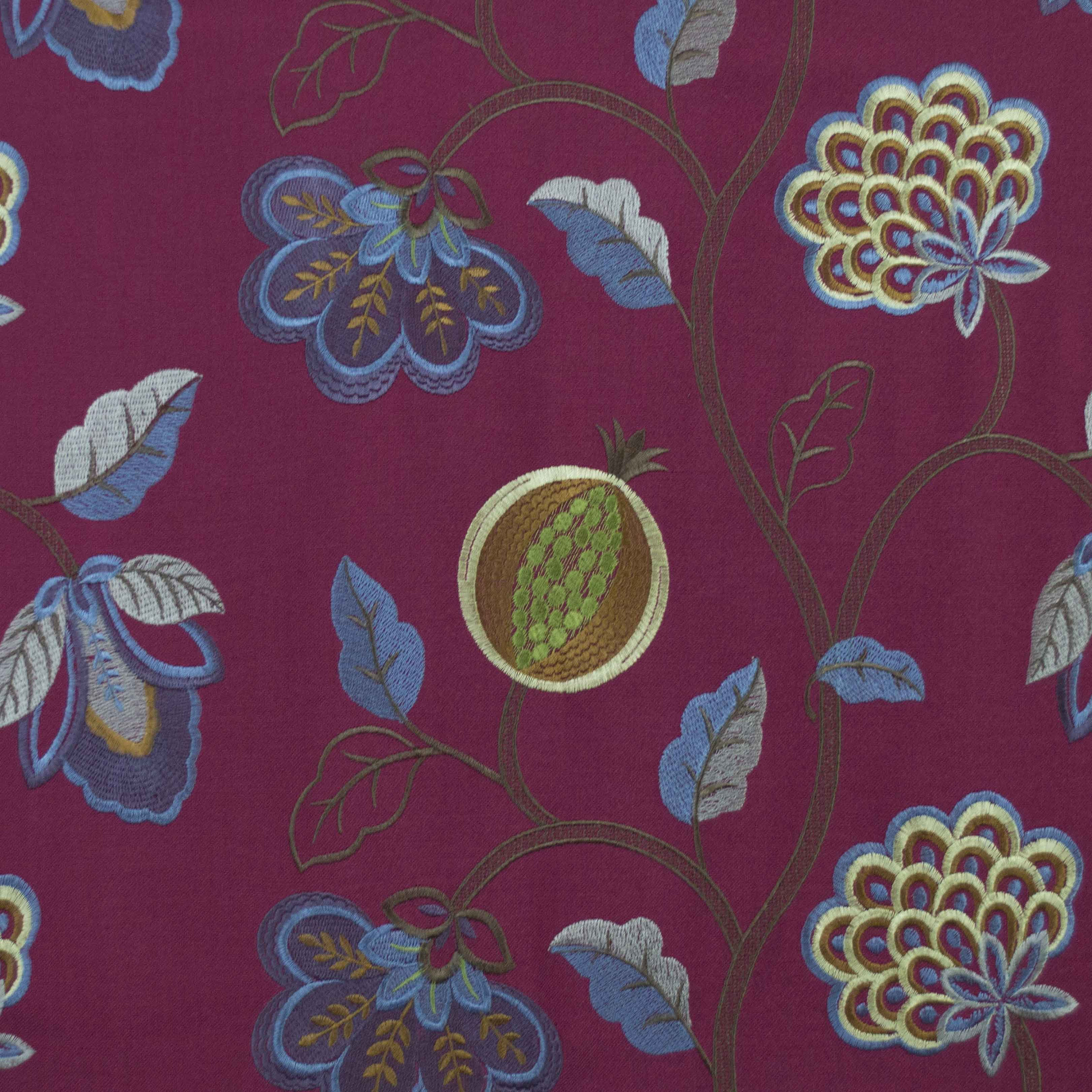 Starlight Embroidered Fabric by the Yard - Etsy