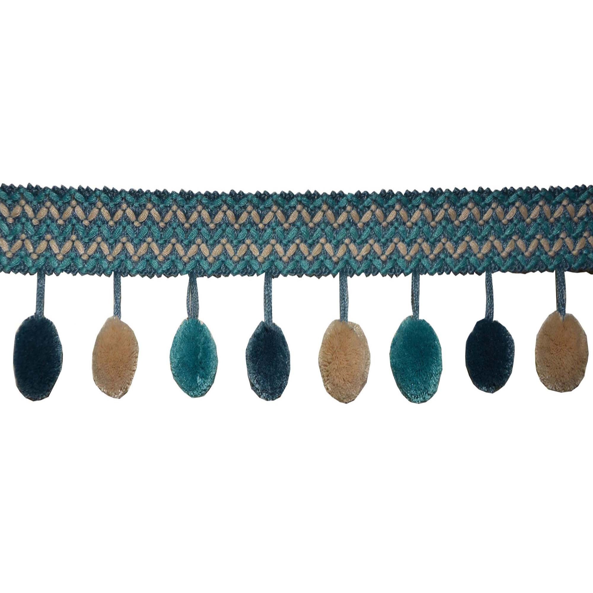 Ursula - 2" Pom Pom Fringe - Trim by the Yard - Etsy