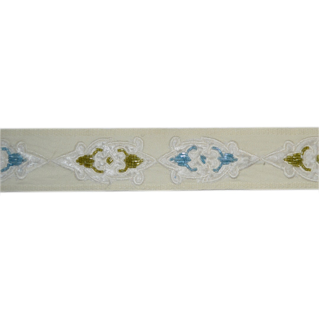 Americas - Beaded Tape by the Yard - Etsy