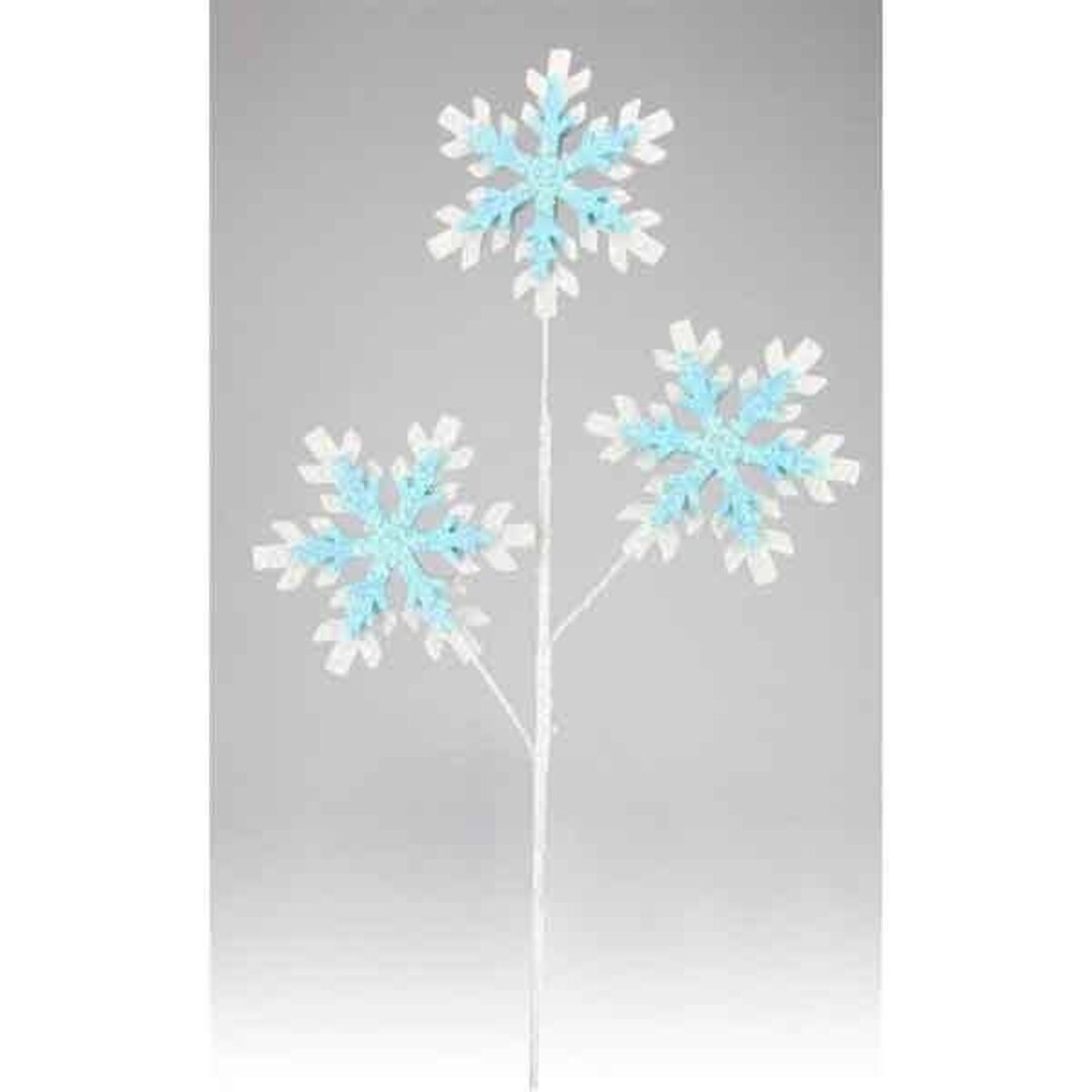 Blue White Snowflake Pick XS9915H6 - Etsy