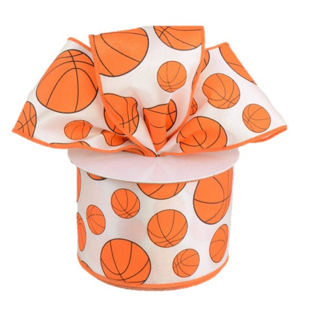 2.5x10yds Basketball Ribbon RG1753 - Etsy