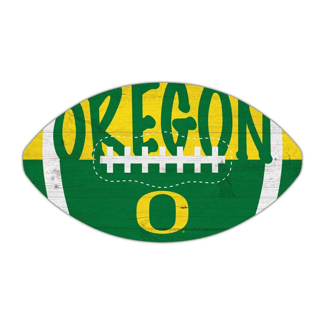 Oregon Ducks Color Football Sign - Officially Licensed Product W ...
