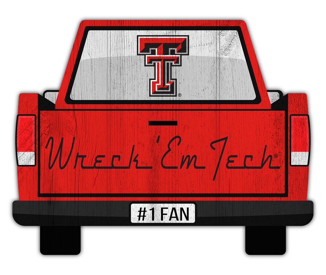 Texas Tech Sign - Tailgate - Officially Licensed Product W/hologram - Etsy