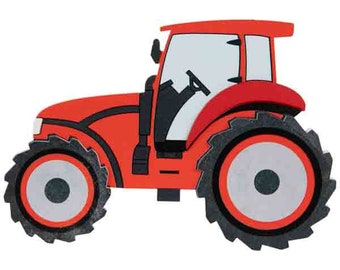 Tractor Wood Cutout - Etsy