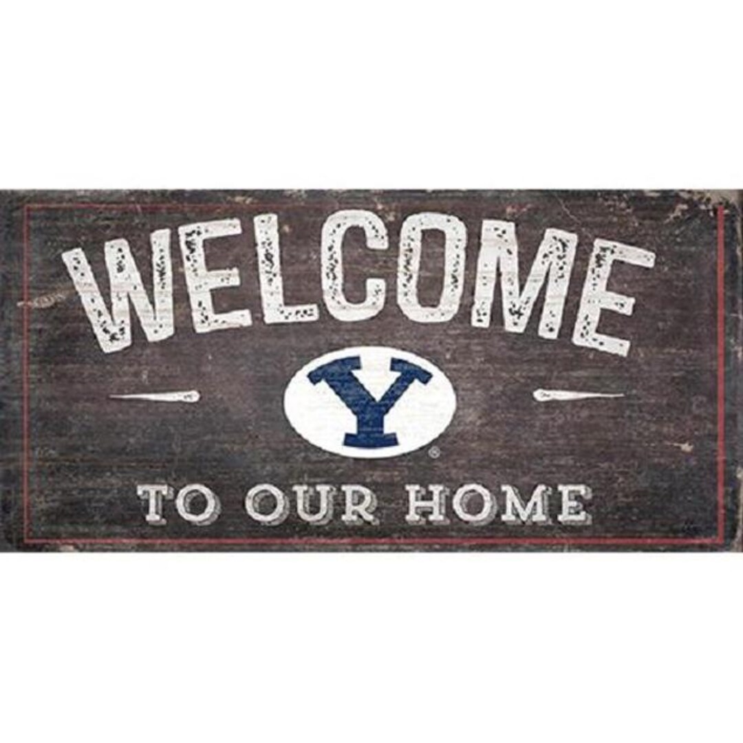 BYU Sign - Welcome - Officially Licensed Product W/hologram - Etsy