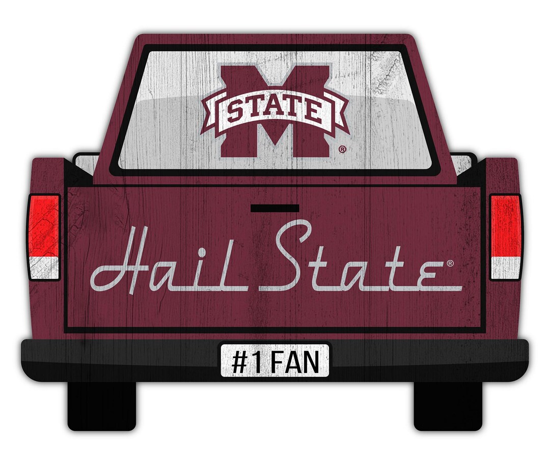 Mississippi State Sign - Tailgate - Officially Licensed Product W ...