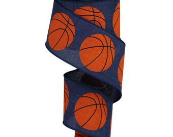 Basketball Ribbon - Etsy