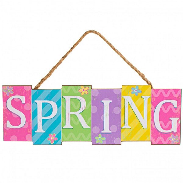 Spring Wreath Sign - Etsy