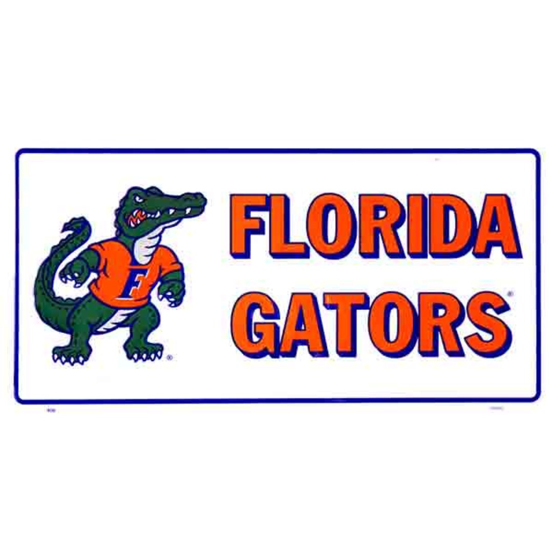 Florida Gators License Plate - Albert - Officially Licensed Product W ...