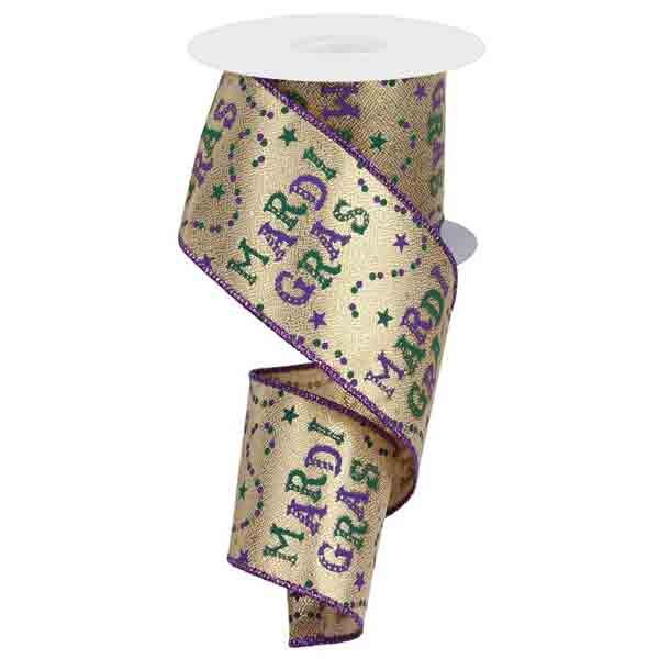Mardi Gras Ribbon - Etsy