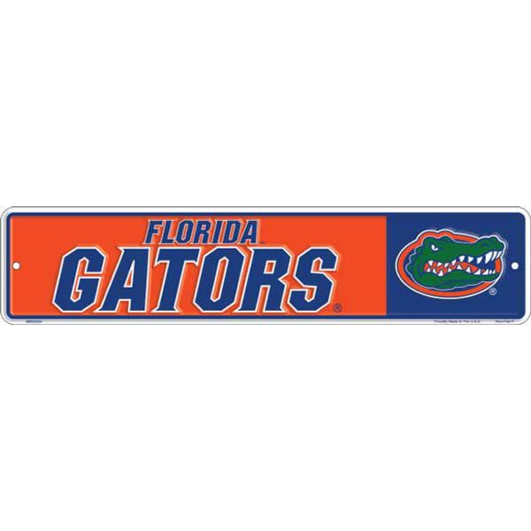 Florida Gators Rectangle Metal Sign Officially Licensed Product W ...