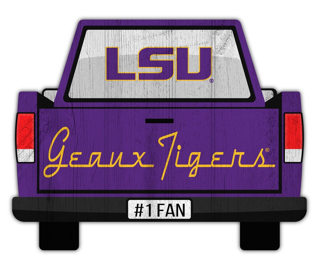 LSU Sign - Tailgate - Officially Licensed Product W/hologram - Etsy