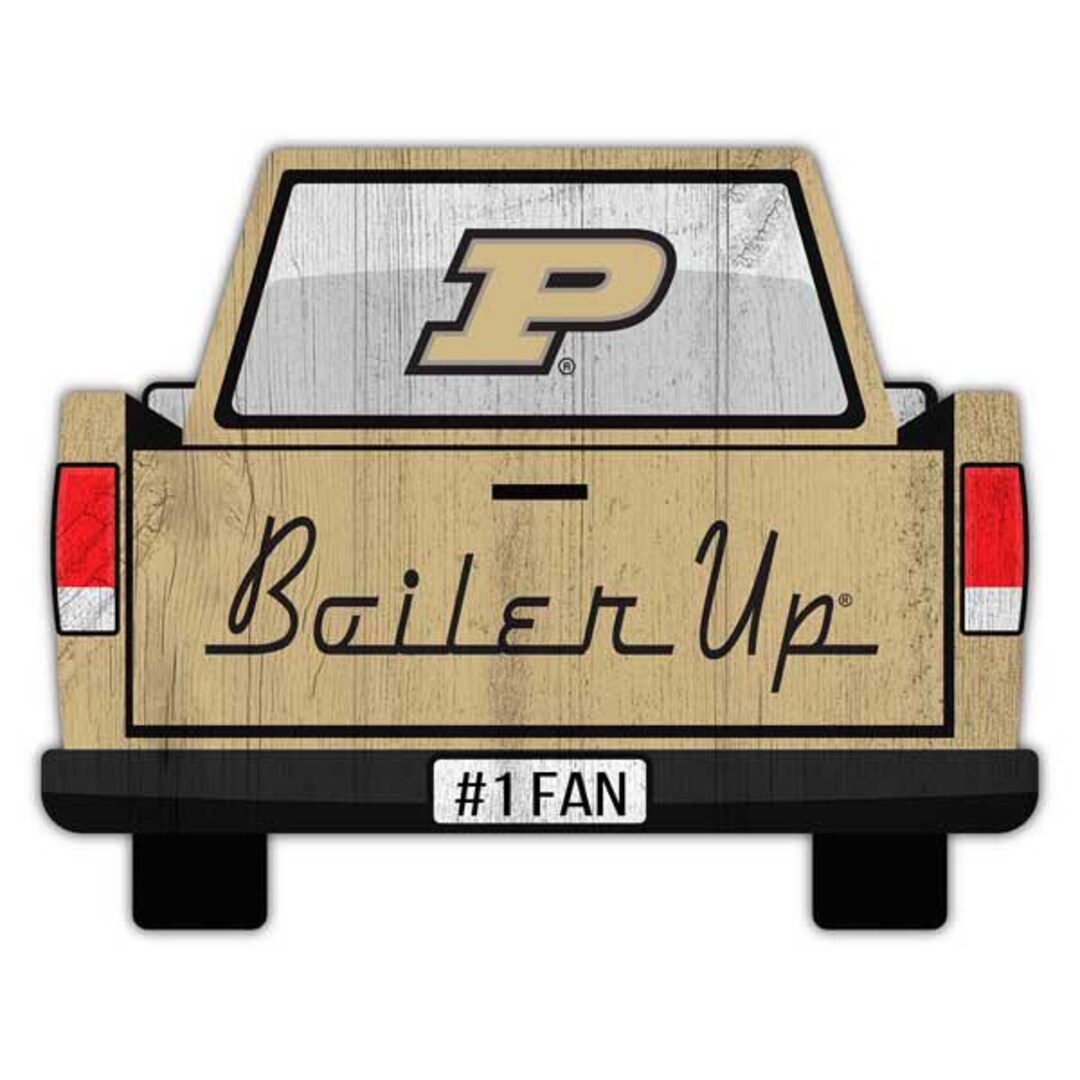 Purdue Tailgate Sign Officially Licensed Product W/hologram - Etsy