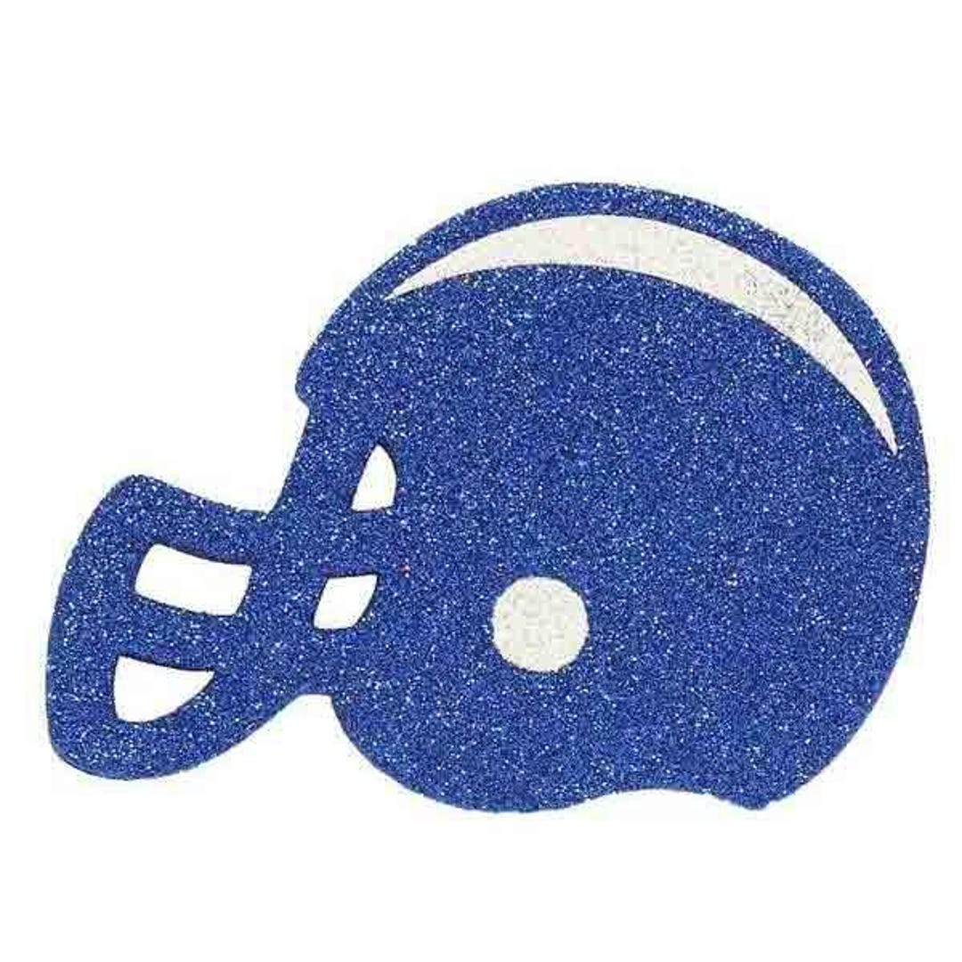 Blue White Football Ornament - Flat Helmet MD0274H2 - Etsy