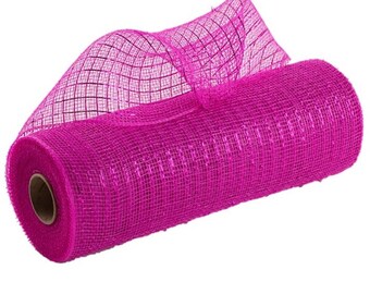 Pink Deco Mesh | Etsy