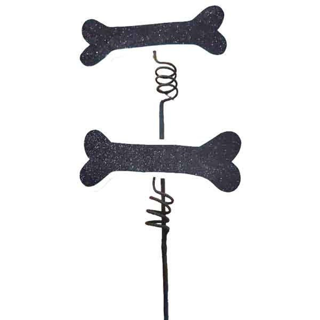 23 Glitter Dog Bone Spray 29413BKWT - Etsy