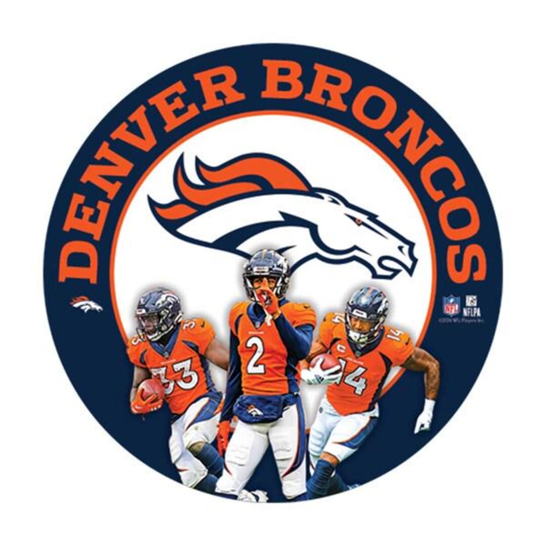 Denver Broncos Sign Officially Licensed Product W/hologram - Etsy