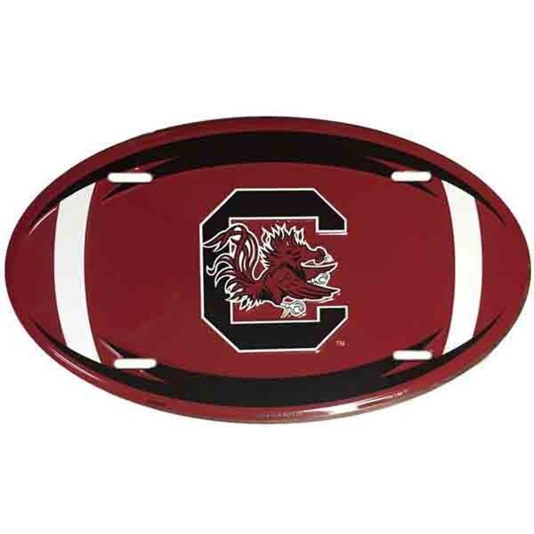Gamecocks License Plate - Oval - Officially Licensed Product W/hologram ...