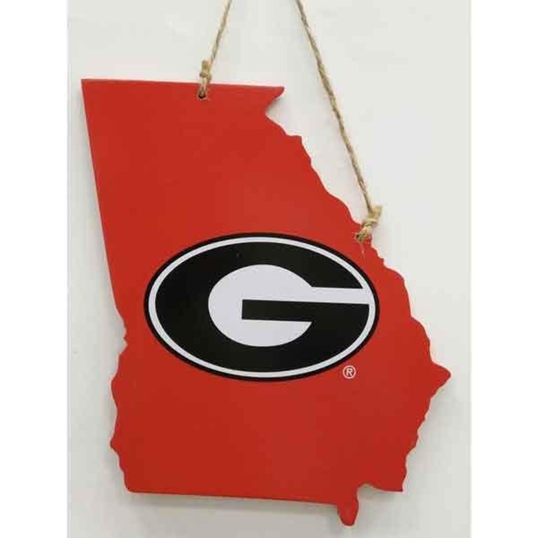 Georgia Bulldogs Sign - State - Officially Licensed Product W/hologram ...