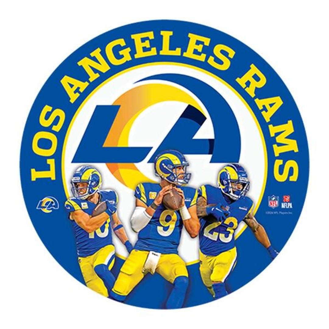 LA Rams Sign Officially Licensed Product W/hologram - Etsy