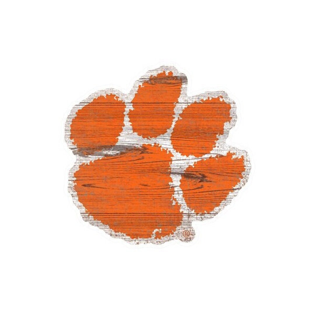 Clemson Logo Sign Officially Licensed Product W/hologram - Etsy