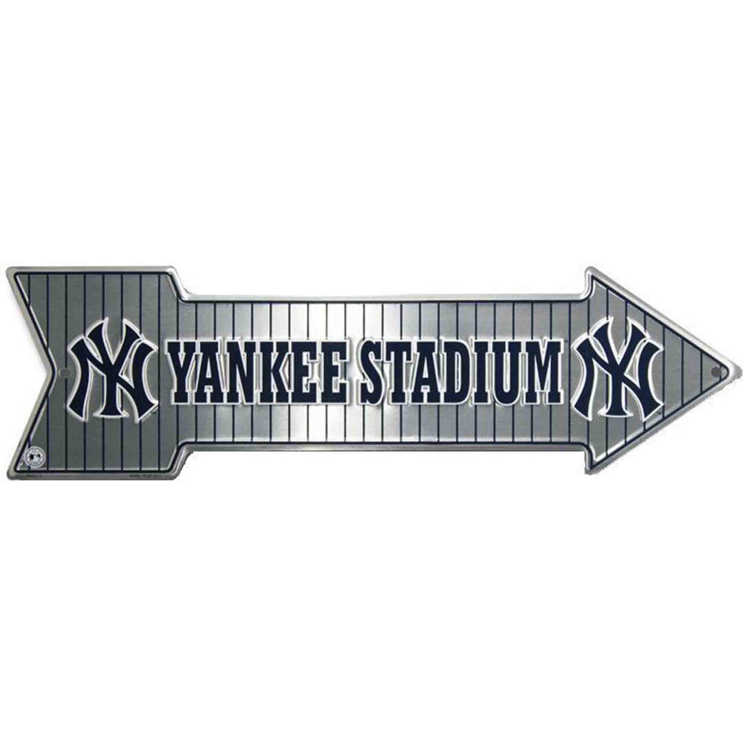 Yankee Stadium Sign - Arrow - Officially Licensed Product W/hologram - Etsy