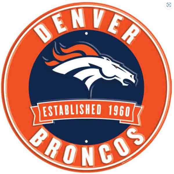 Denver Broncos Sign - Etsy