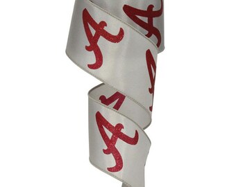 Alabama Wired Ribbon | Etsy