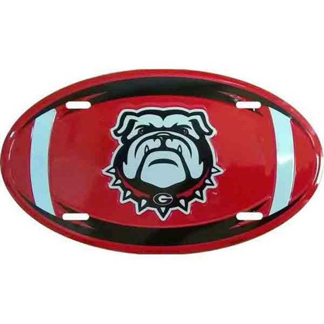 Georgia Bulldogs License Plate Sign Officially Licensed Product W/hologram - Etsy