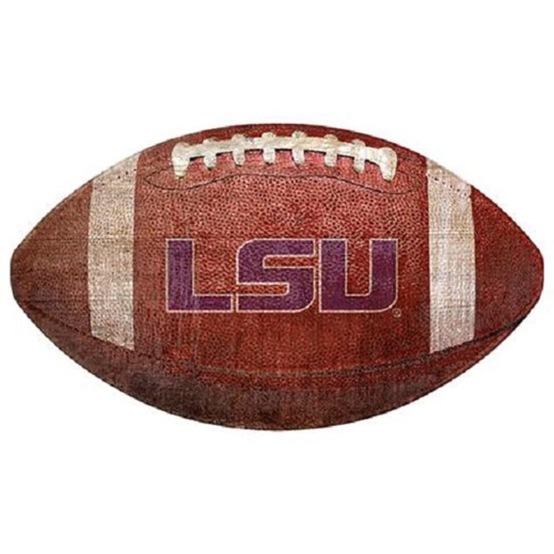 LSU Sign - Football - Officially Licensed Product W/hologram - Etsy