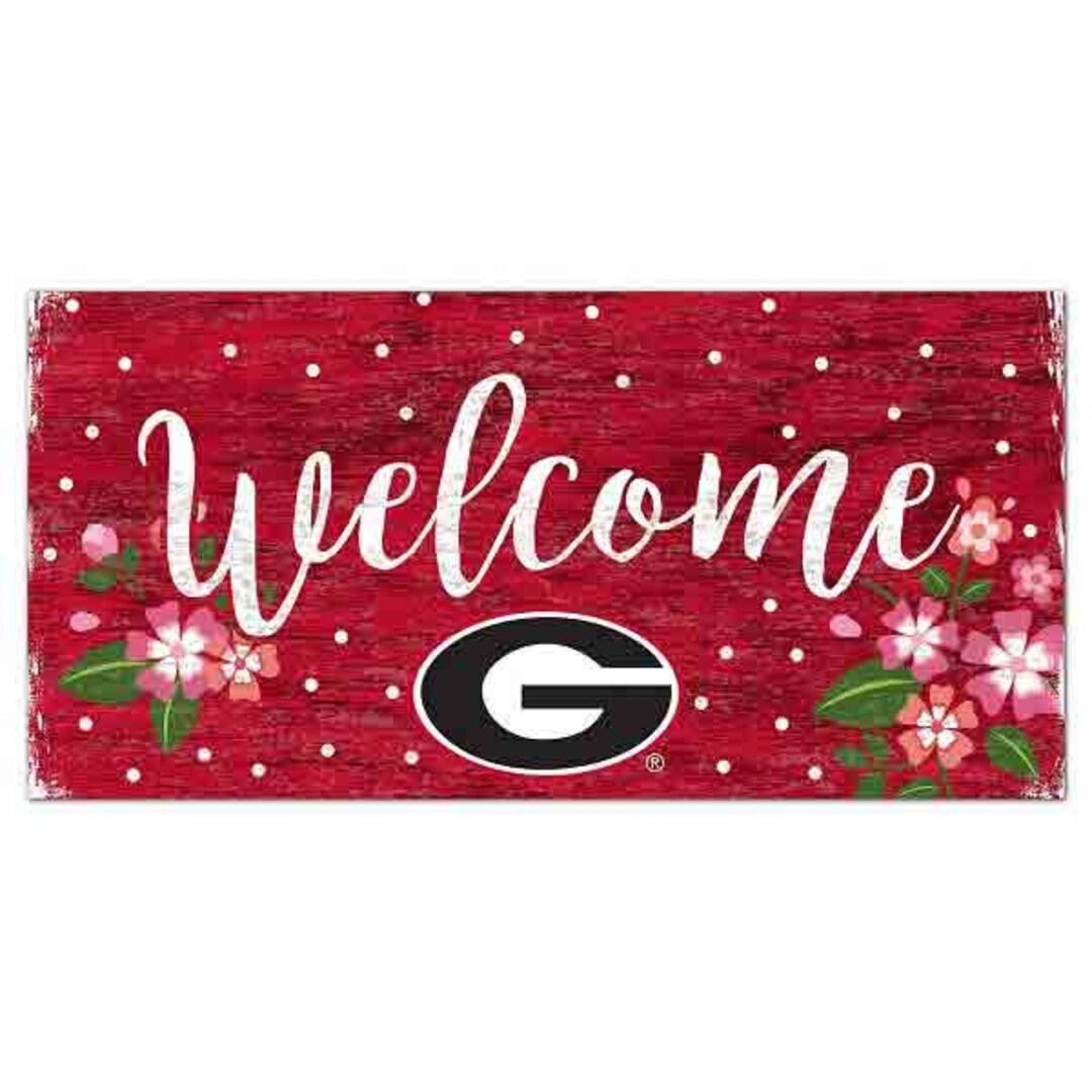 UGA Sign, Officially Licensed Product W/hologram - Etsy